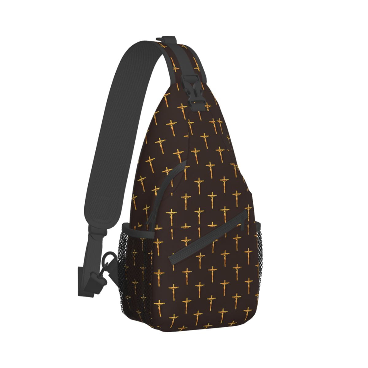 Jesus Christ Cross Symbol Crossbody Chest Bags Cross Crucifixion ...