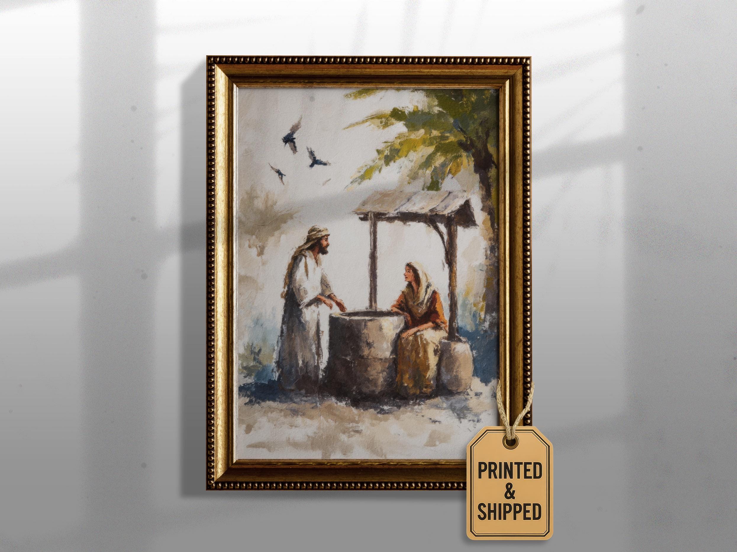 Jesus Christ Fine Art Printable, Jesus Bears The Cross Vintage Art ...