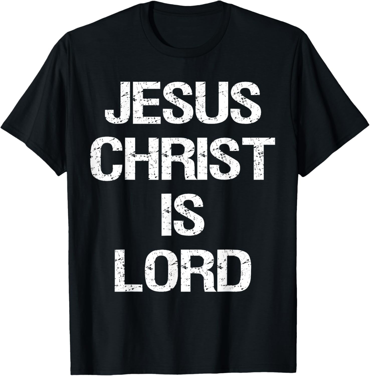 Jesus Christ Is Lord Christian Believer Graphic T-shirt - Walmart.com