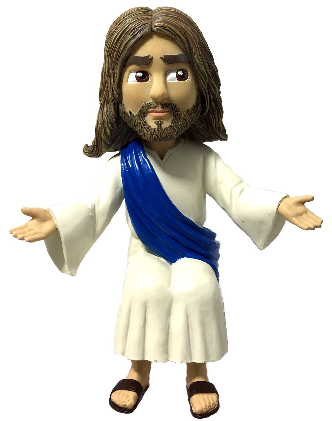 Jesus Christ Mantle Mates Sitting Religious Bobblehead - Walmart.com