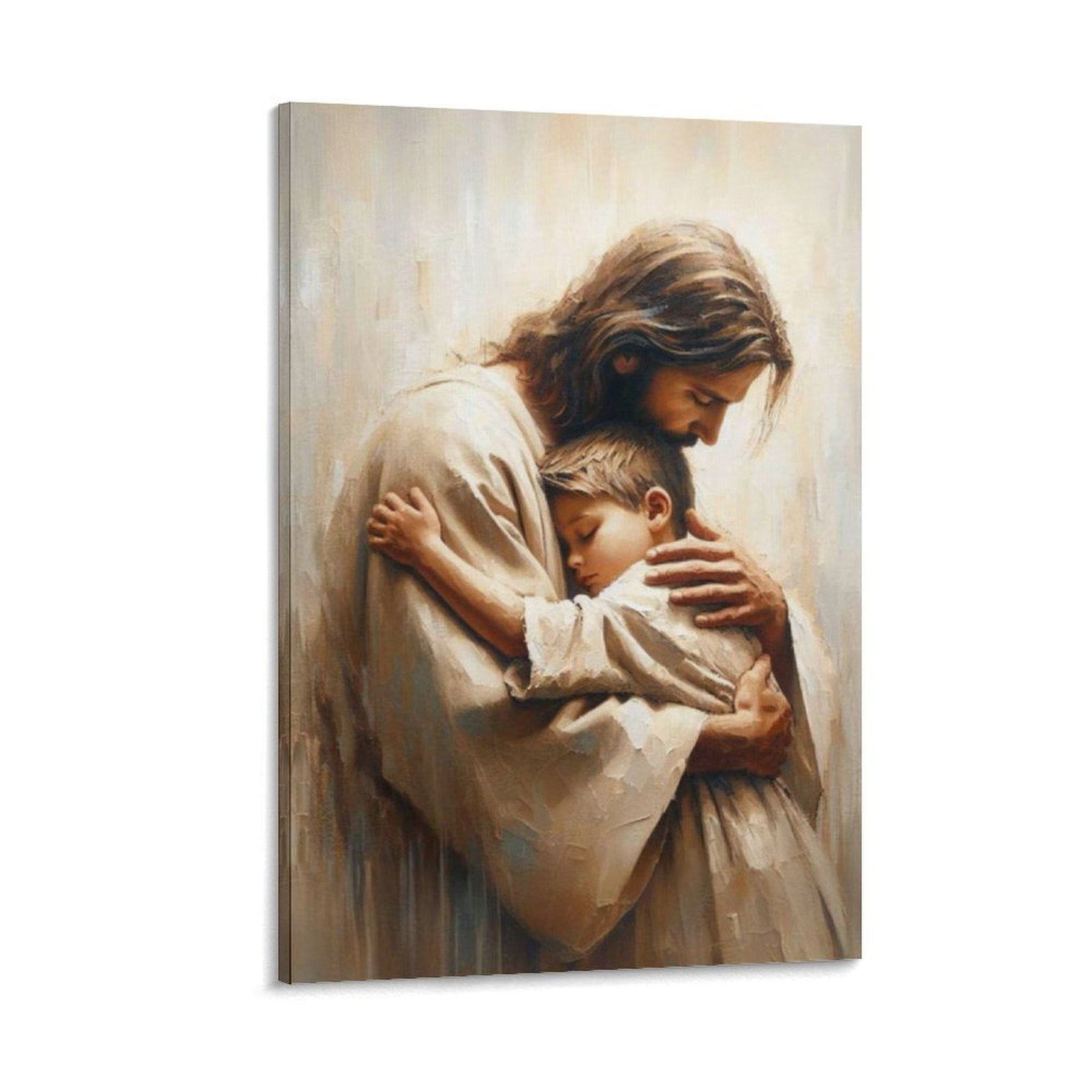 Jesus Christ Mural - Jesus Healing Little Boy - Little Boys Room ...