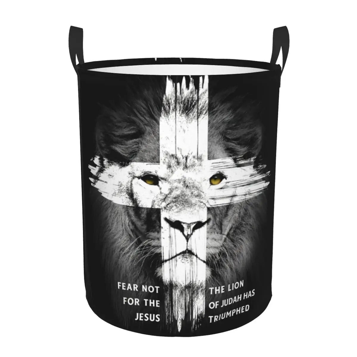 Jesus Christ On The Cross God Laundry Hamper Large Storage Basket ...