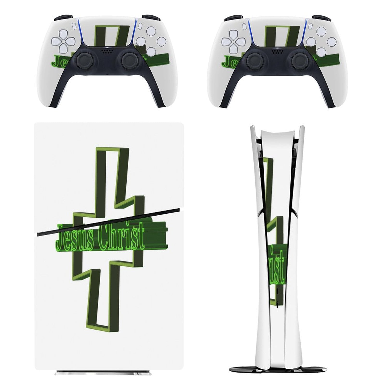 Jesus Christ PS5/PS5 Slim Digital Disc Skin Sticker For Console And ...