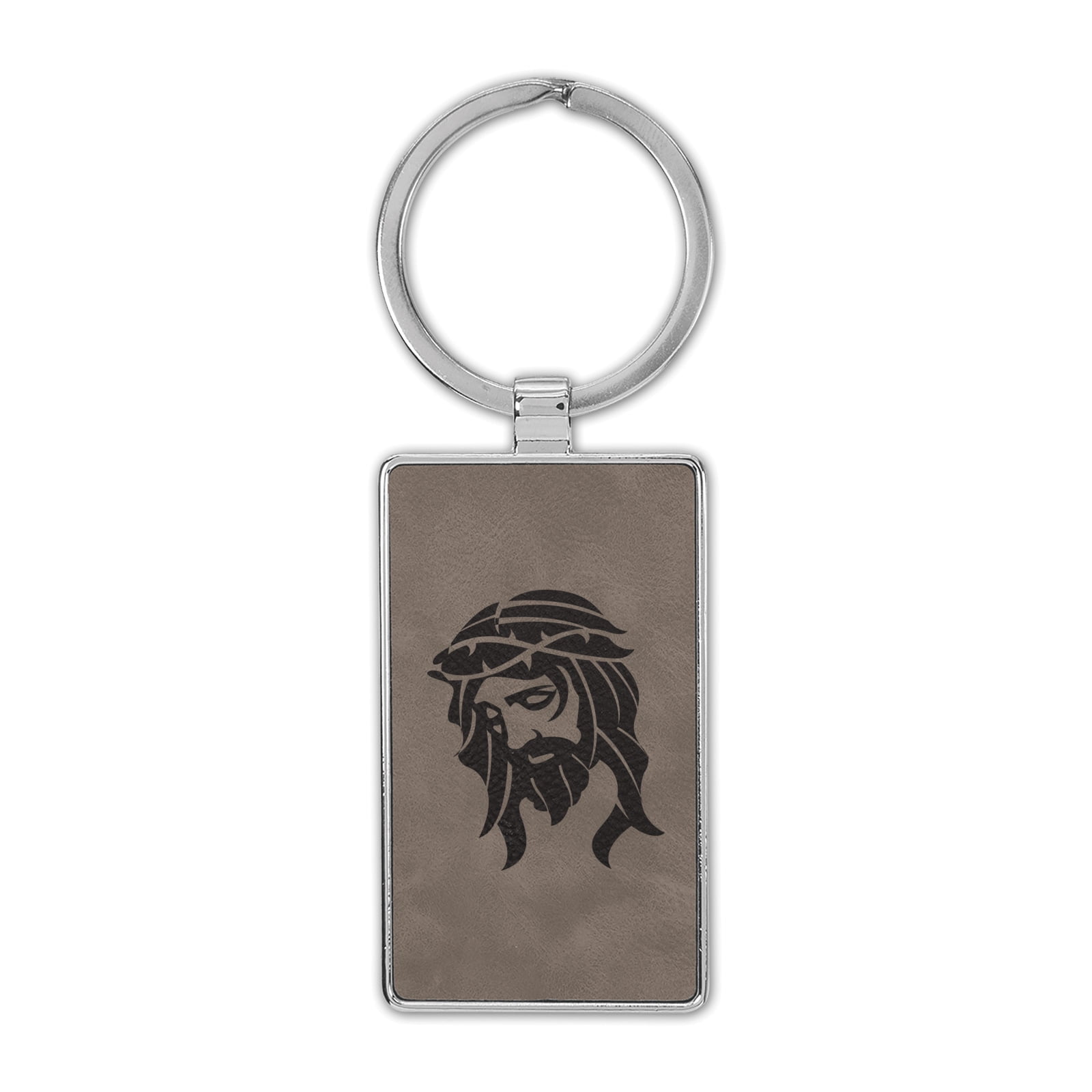 Jesus Christ Premium Leatherette Keychain christianity christian god ...