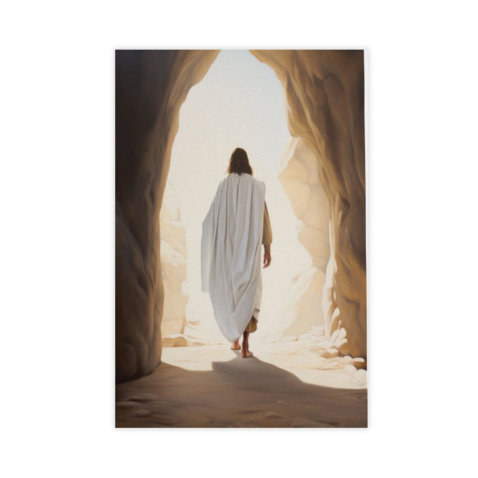 Jesus Christ Resurrected, Easter Painting, Jesus Christ Leaving The Tomb, He Is Risen, Jesus ...