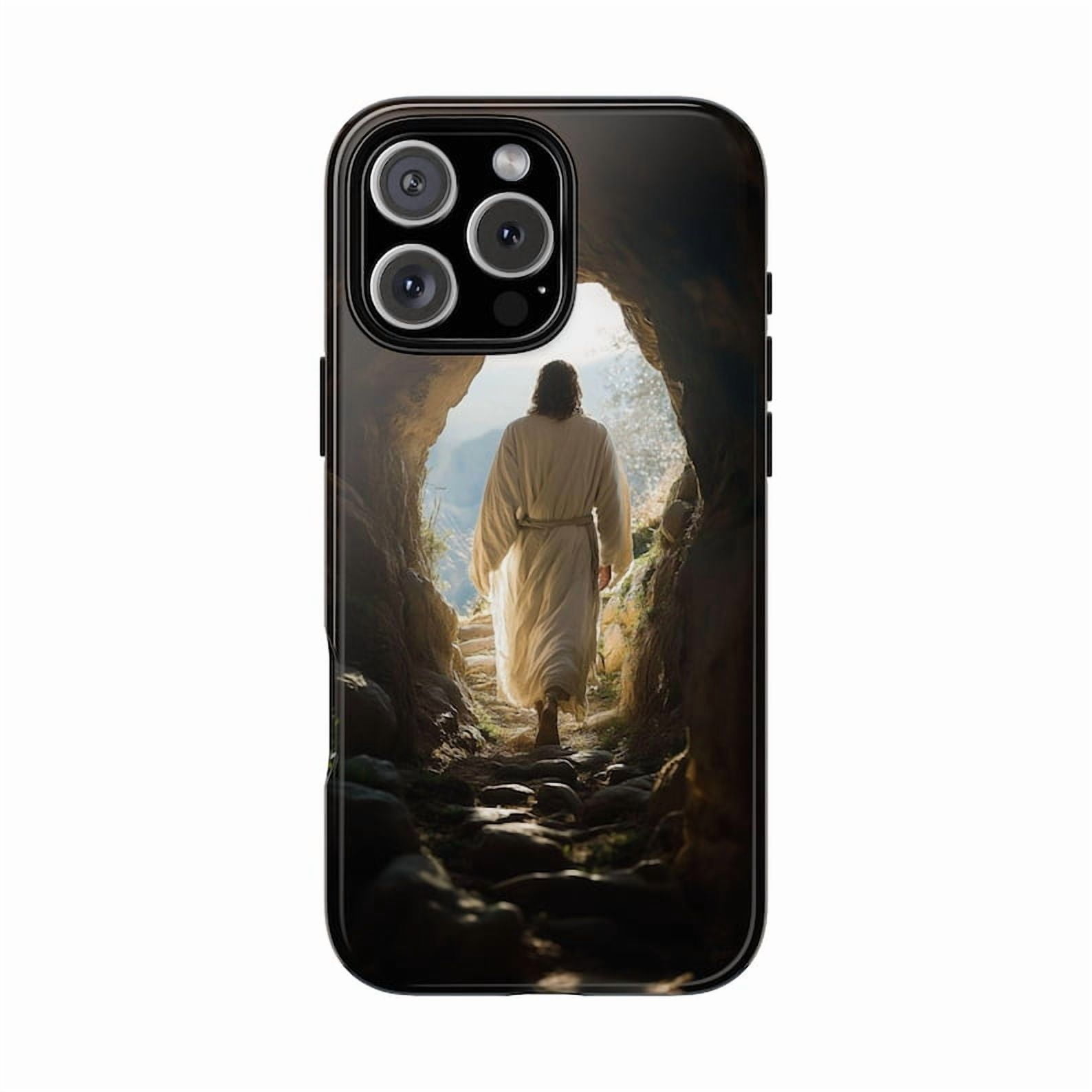 Jesus Christ Resurrection Tomb Christian Faith Artwork Phone Case with ...