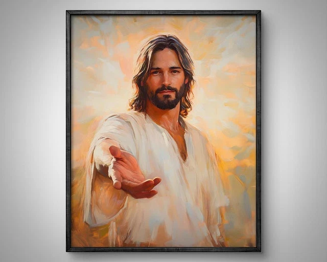 Jesus Christ'S Hands, Salvation, Hand Of God, Christian Art Painting ...