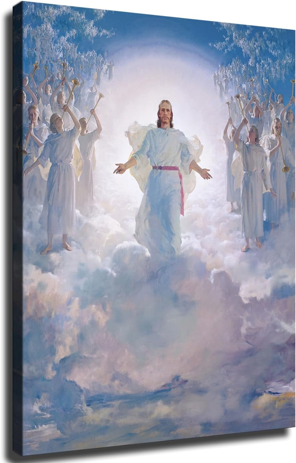 Jesus Christ Second Coming Poster Picture Print Canvas Wall Art Bedroom ...