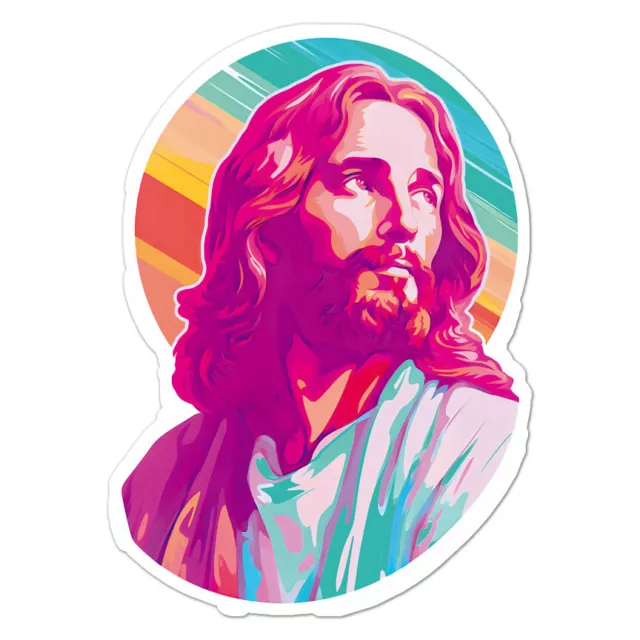 Jesus Christ Sticker Indoor Outdoor Phone Decal Water Bottle Stickers ...