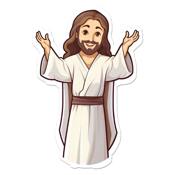 Jesus Christ Sticker Phone Decal Water Bottle Stickers Car Decals ...