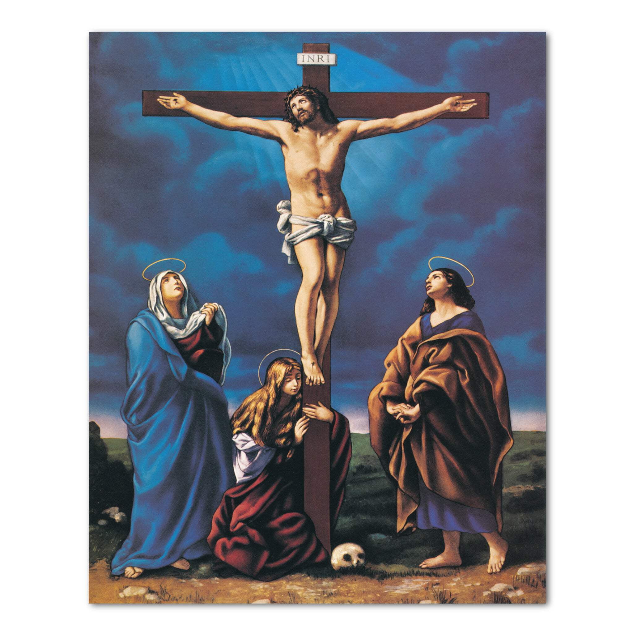 Jesus Christ The Crucifixion Religious Wall Picture 8x10 Art Print ...