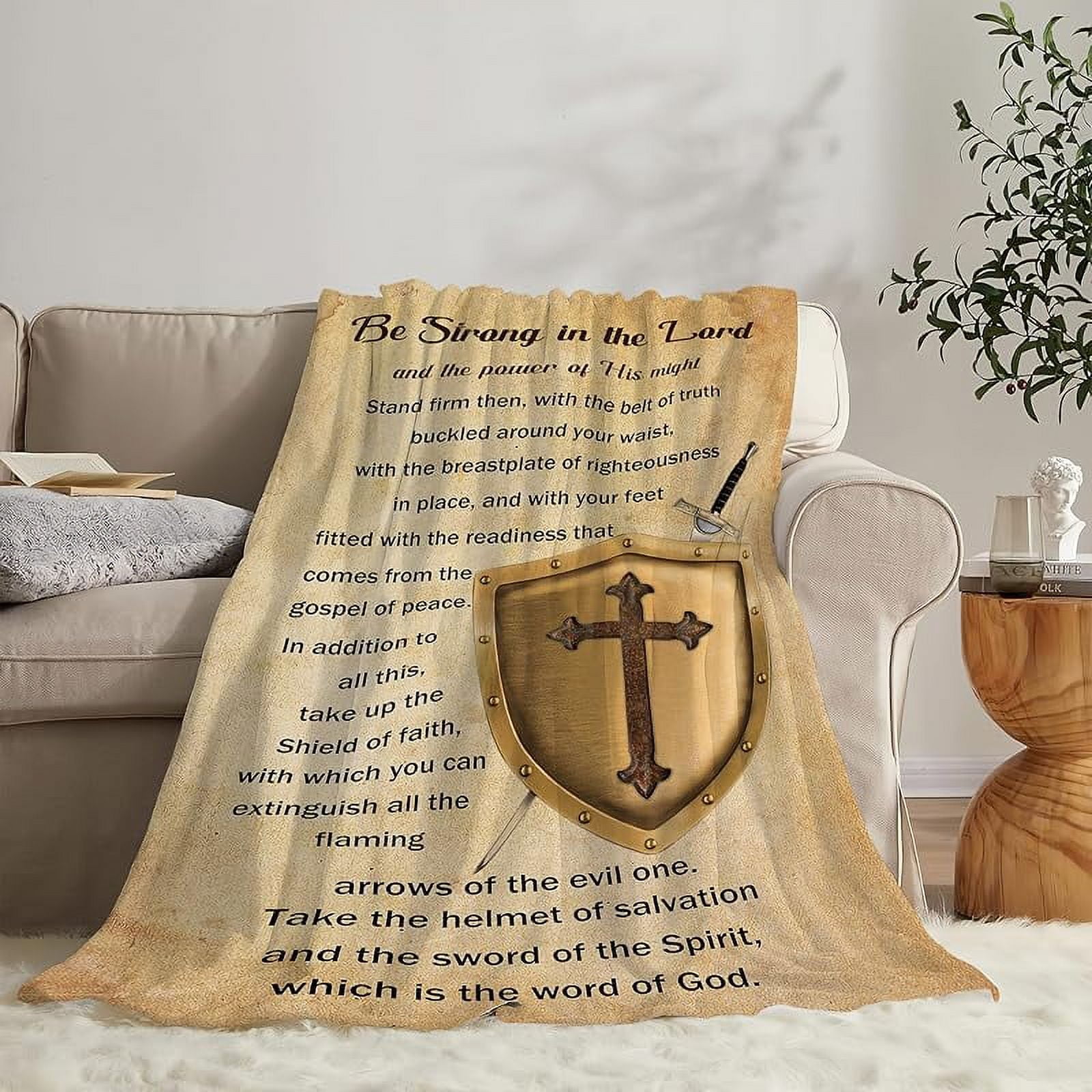 Jesus Christ Throw Blanket Christian Religious Faith Inspirational ...