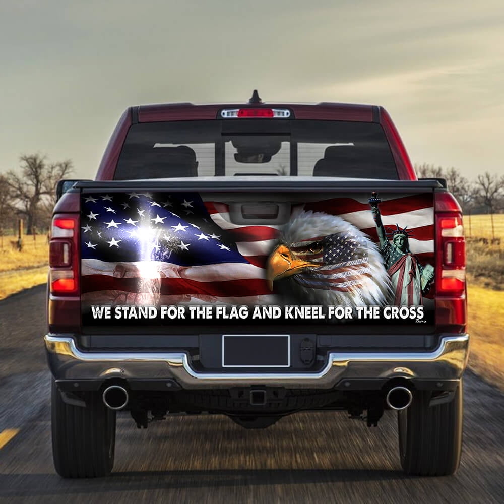 Jesus Christ United We Stand Truck Tailgate Decal Sticker Wrap - 58x24 ...