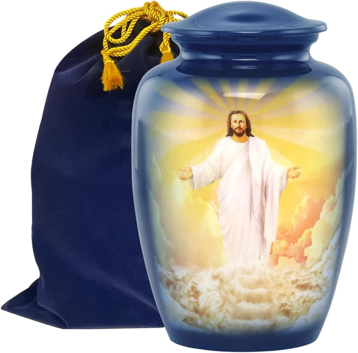 Jesus Christ Urn - Jesus Cremation Urn for Ashes - Catholic Urn ...