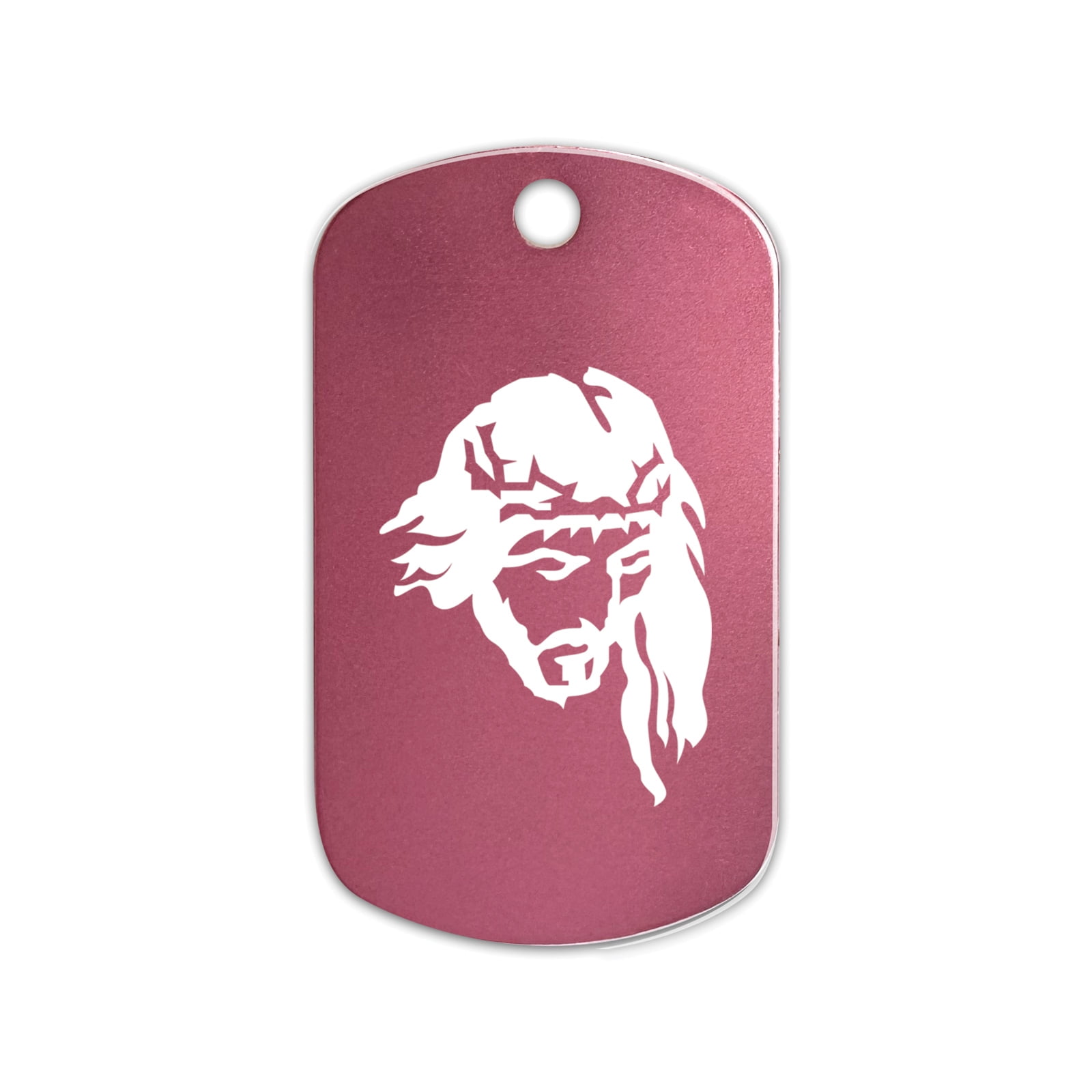 Jesus Christ V2 GI Dog Tag Aluminum Keychain christianity christian god ...