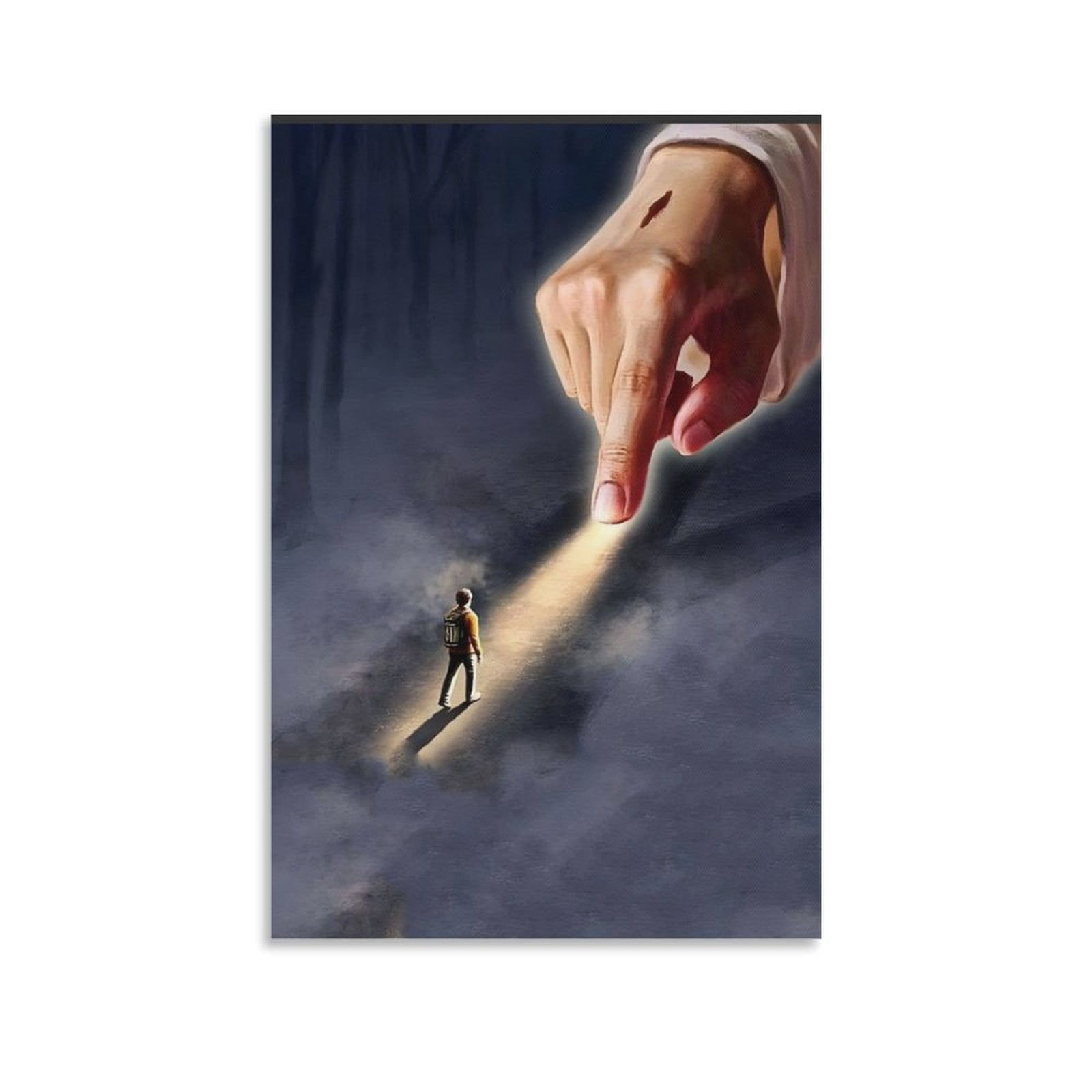 Jesus Christ Wall Art - Hand of God Painting - Bright Path -Bible ...
