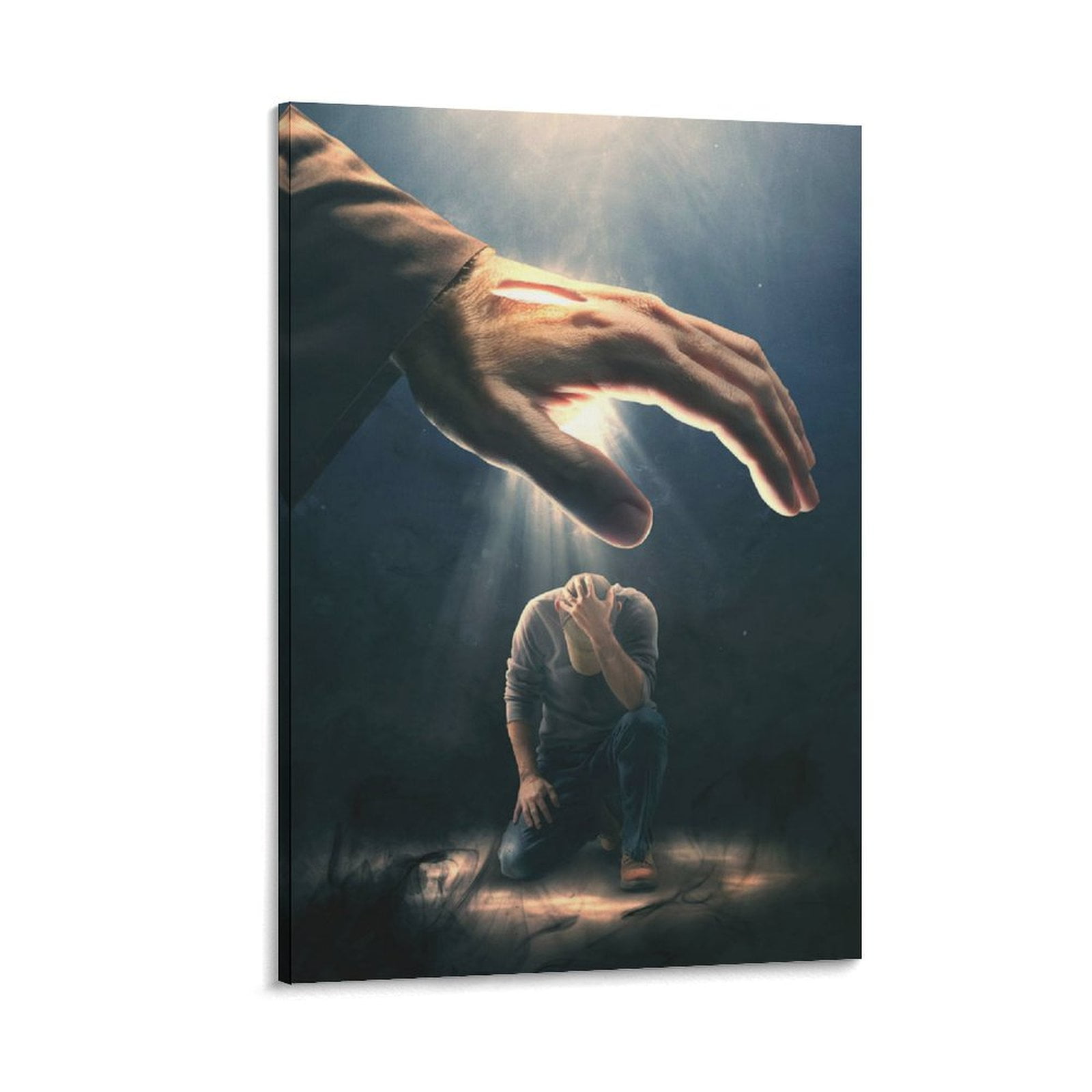 Jesus Christ Wall Art Hand of God Poster Without Jesus There Is No ...