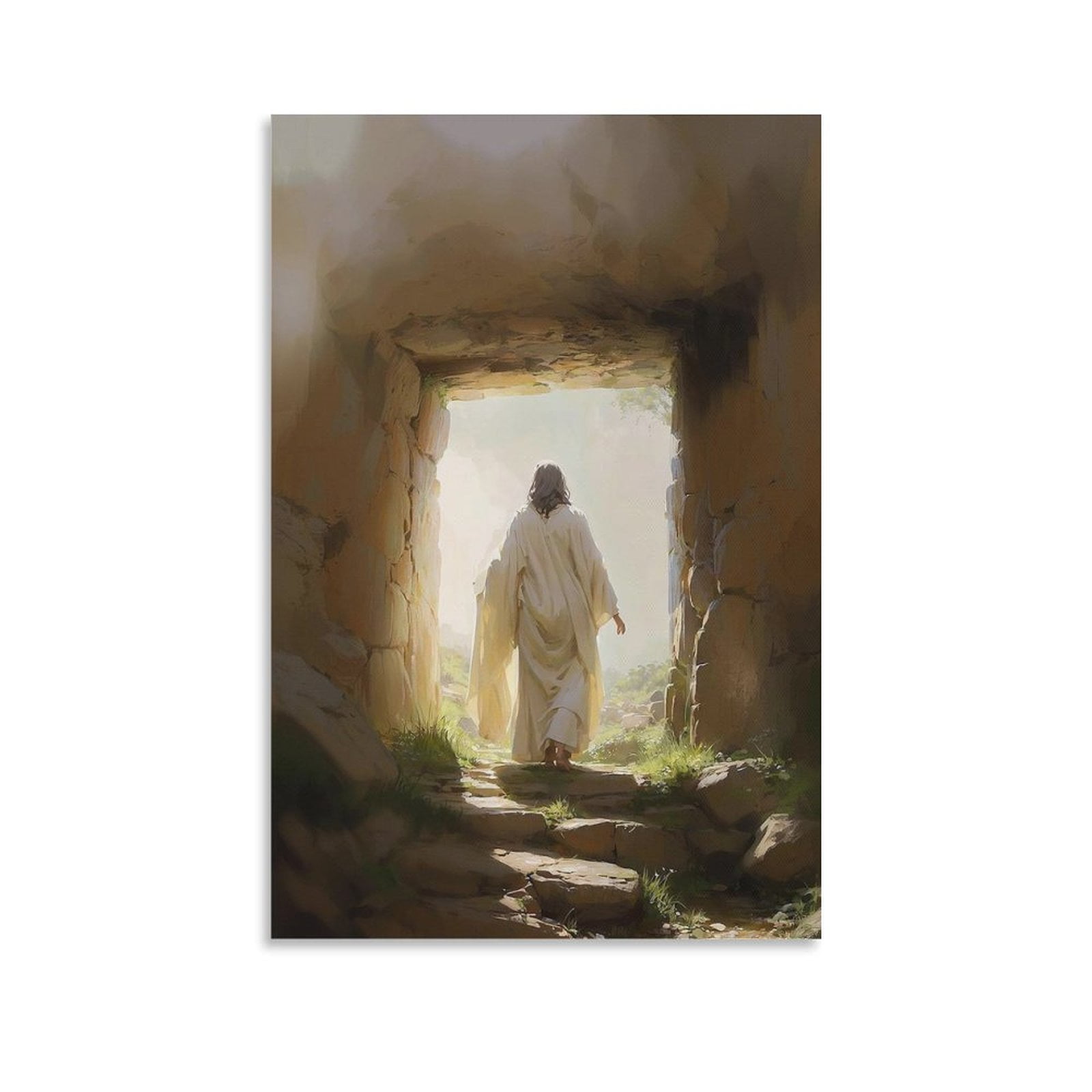 Jesus Christ Wall Art Jesus Resurrection Print Empty Tomb Art Jesus ...