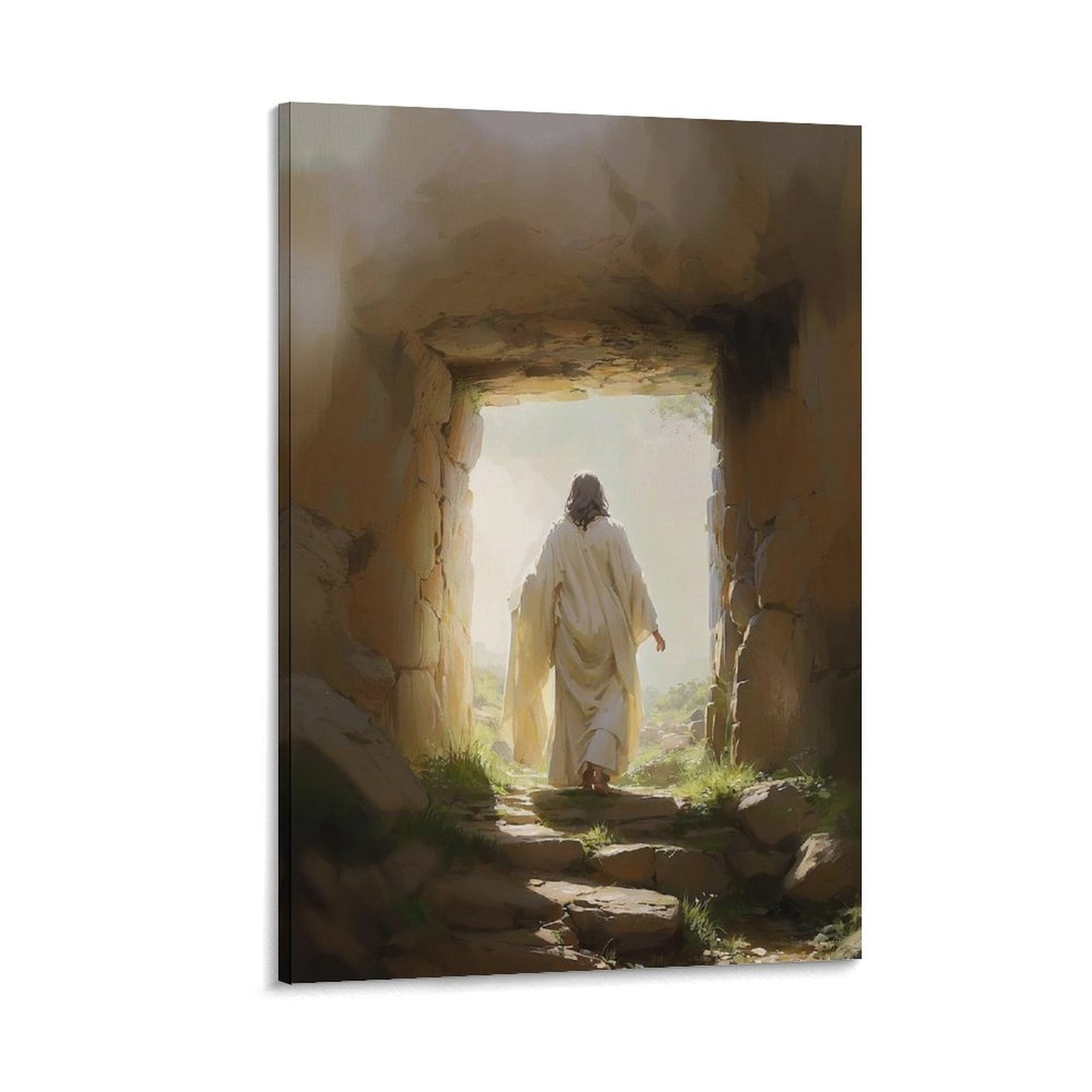 Jesus Christ Wall Art Jesus Resurrection Print Empty Tomb Art Jesus ...