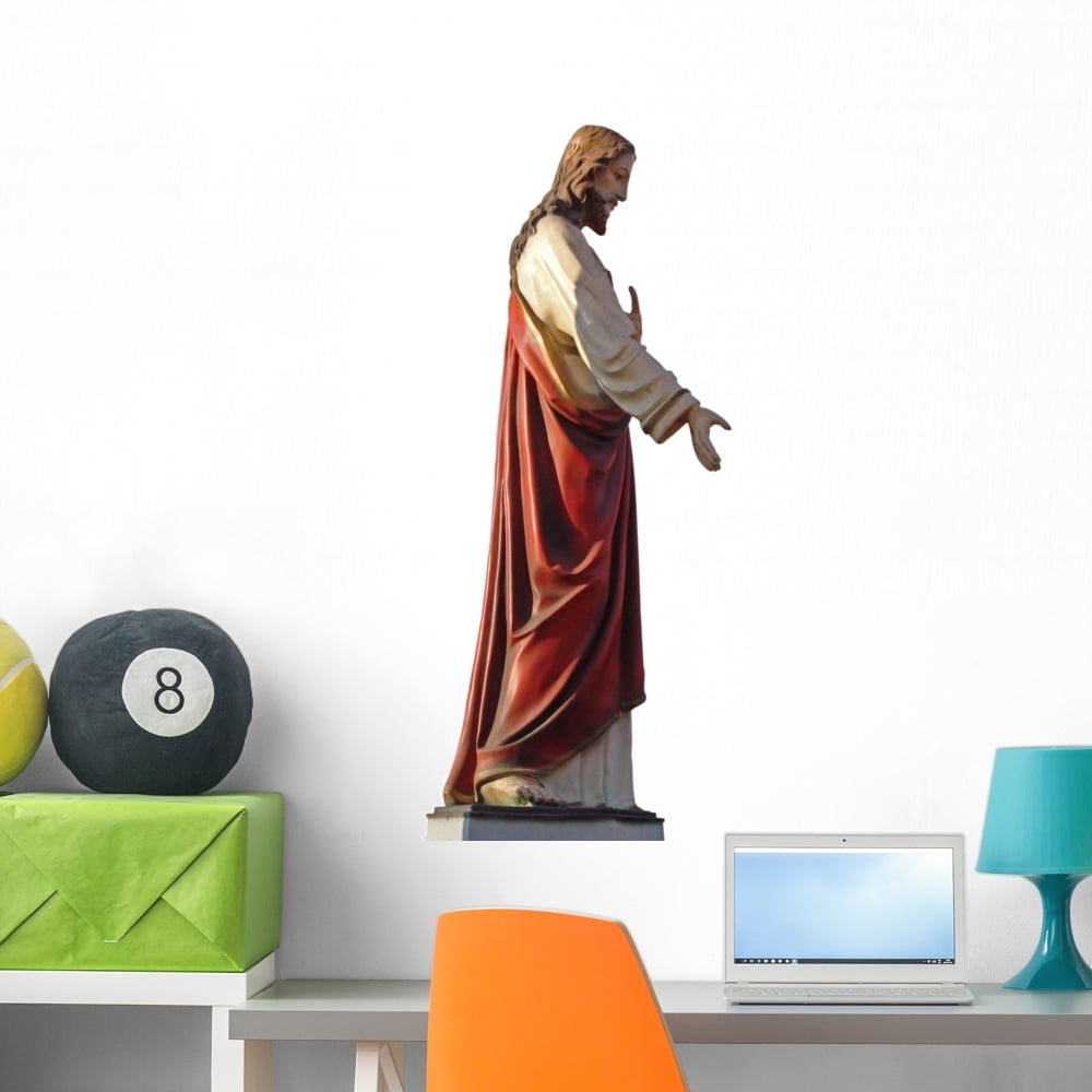 Jesus Christ Wall Decal by Wallmonkeys Peel and Stick Graphic (36 in H ...