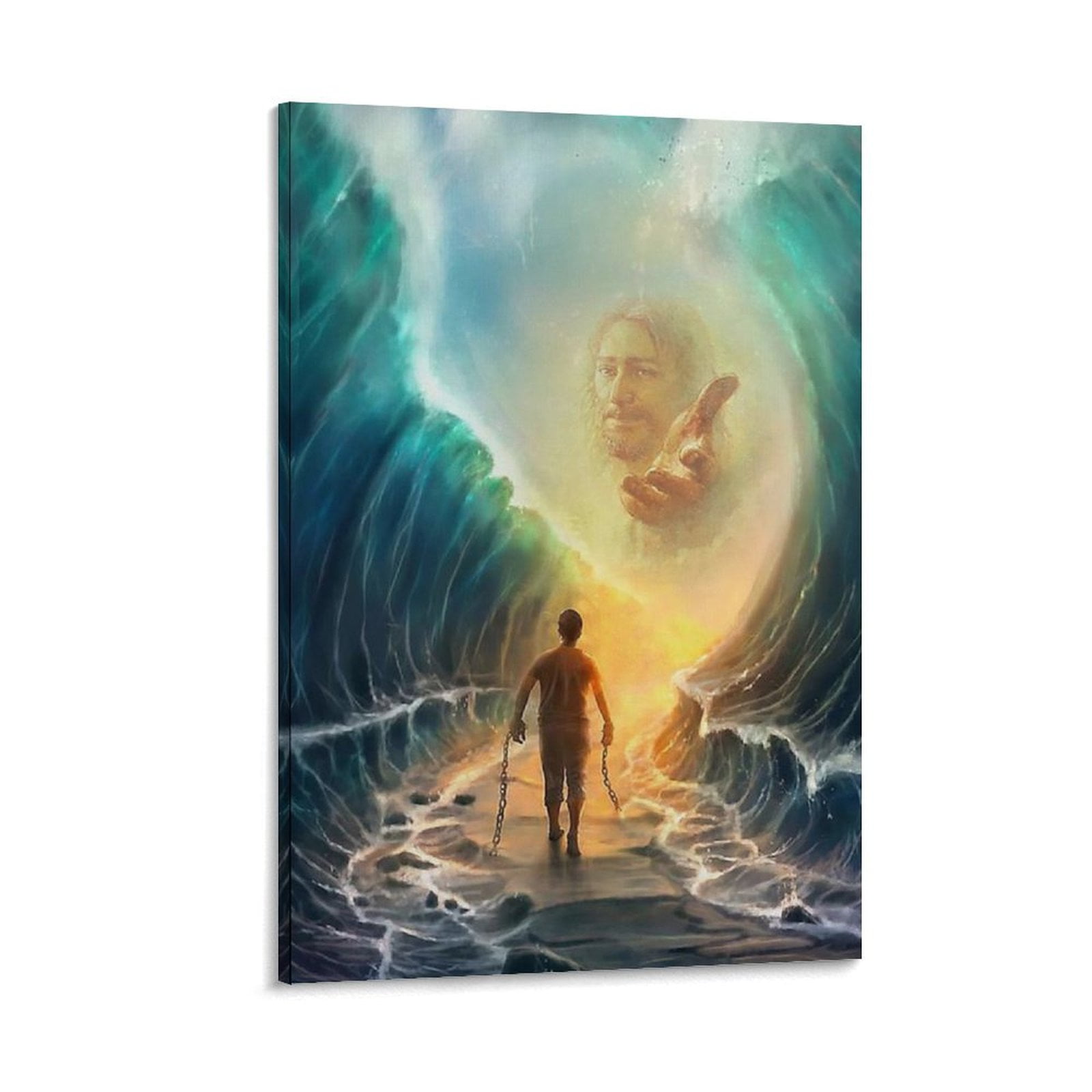 Jesus Christ Wall Decor Art - Hand of God Image (02) - Bible Vintage ...