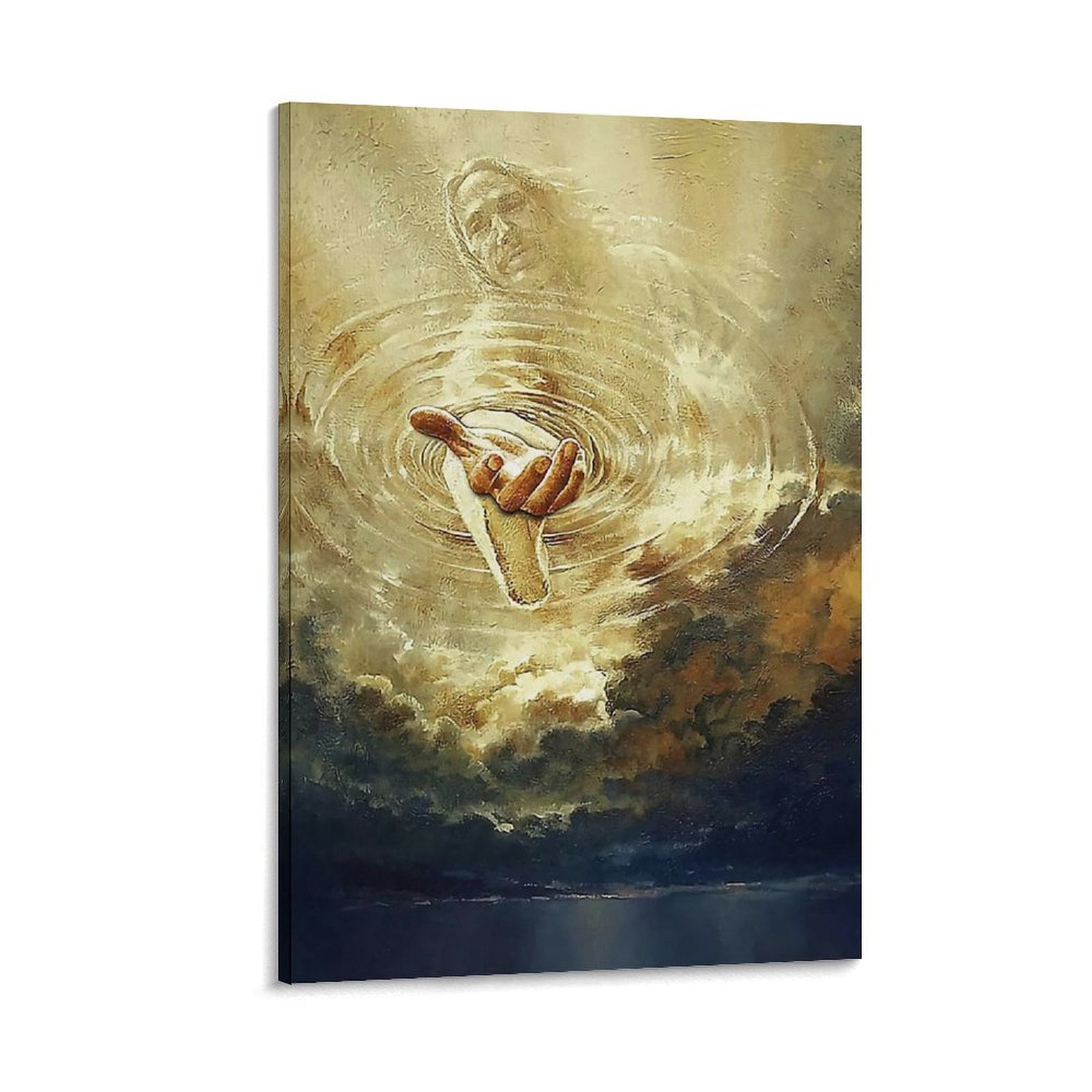 Jesus Christ Wall Decor Art - Hand of God Picture (03) - Bible Vintage ...