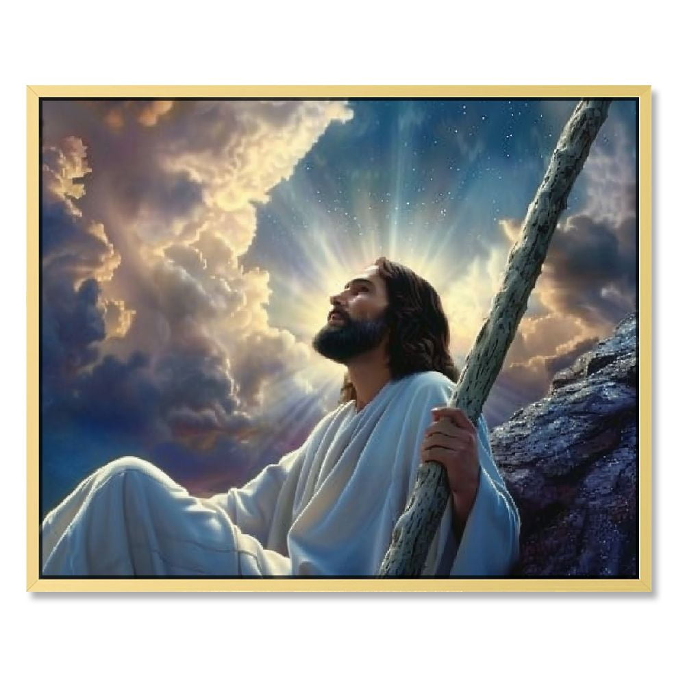 Jesus Christ World Endless Print Canvas Painting Living Room Bedroom ...