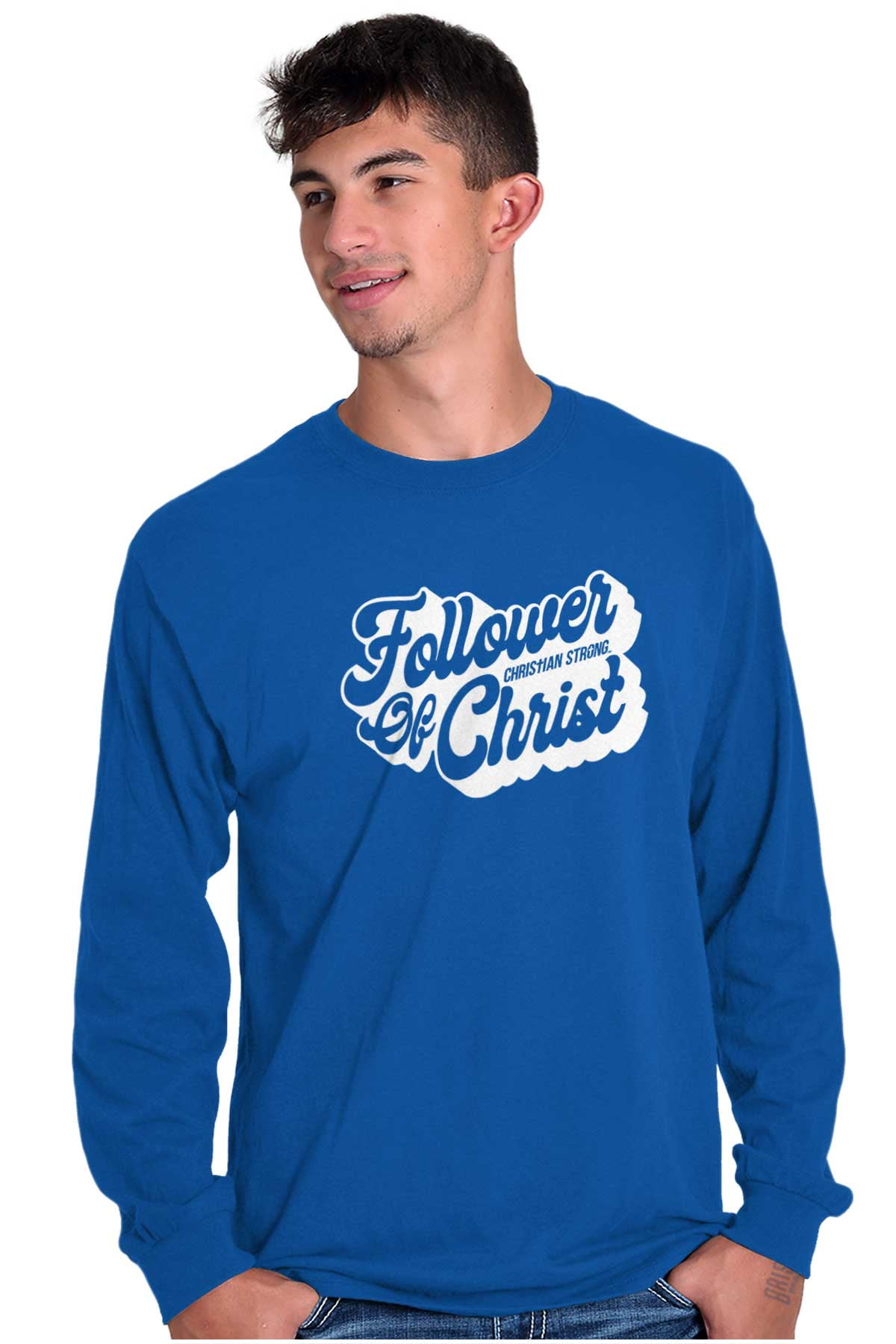 Jesus Christ is Lord God Christian Unisex Plus Size Long Sleeve Shirt Brisco Brands 2X - Walmart.com