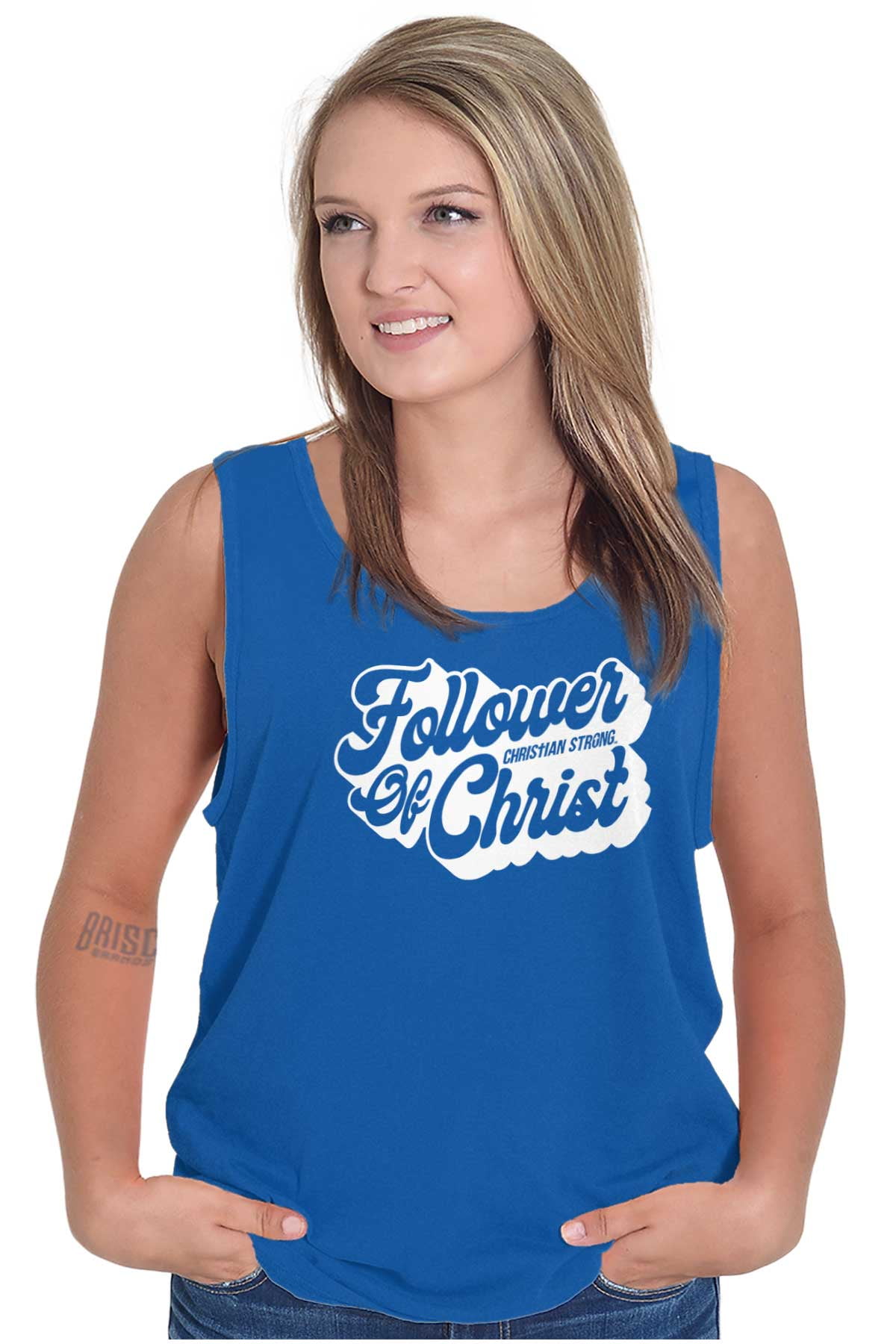 Jesus Christ is Lord God Christian Tank Top T Shirts Men Women Brisco ...