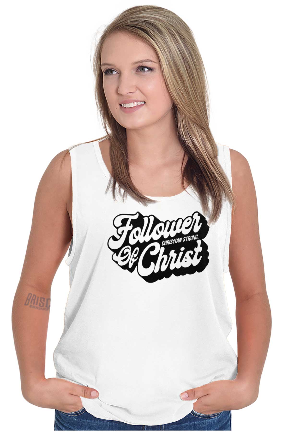 Jesus Christ is Lord God Christian Tank Top T Shirts Men Women Brisco ...