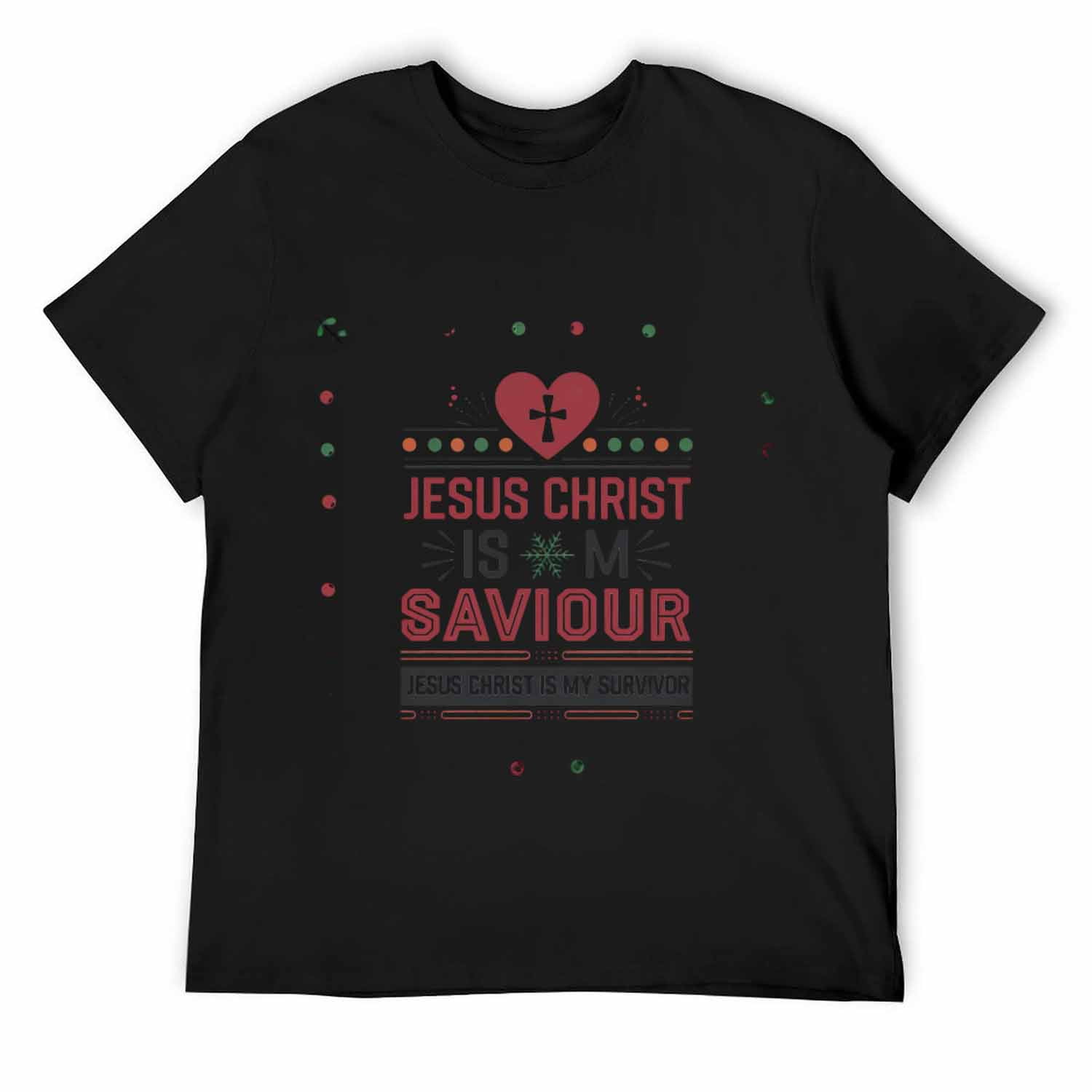 Jesus Christ is my Saviour Funny Old Man Old Woman Birthday Back Not ...