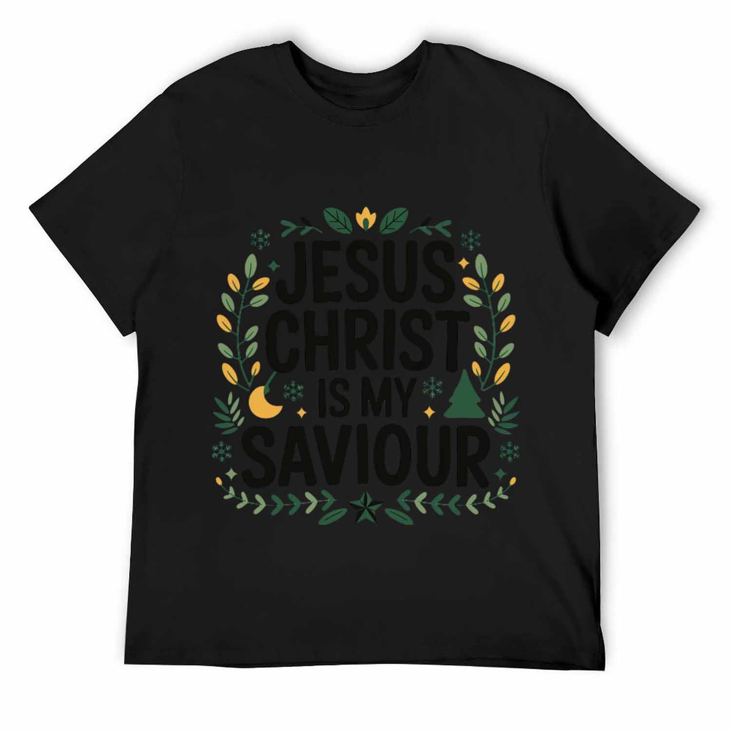 Jesus Christ is my Saviour Lifeguard Sayings Life Guard Job T-Shirt ...