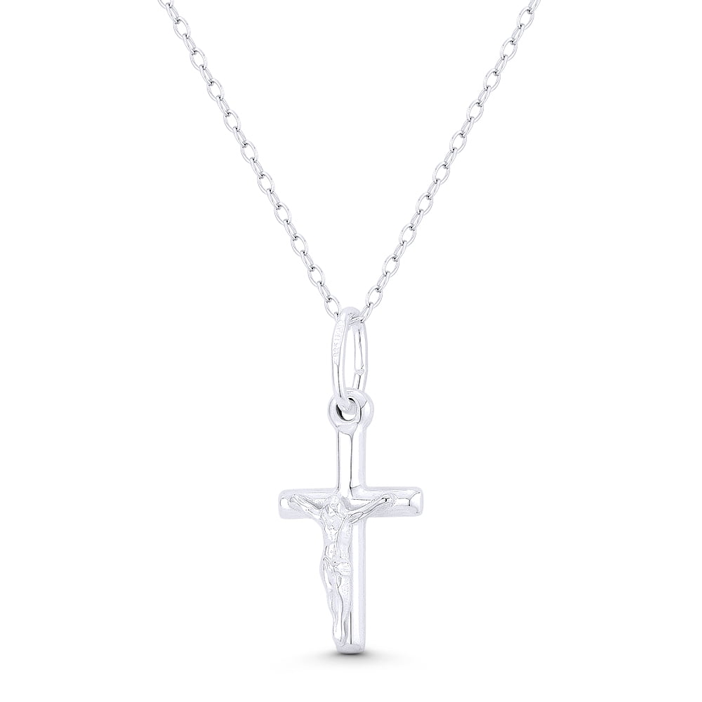 Jesus Christ on Classic Christian Catholic Latin Crucifix Cross 26x12mm ...