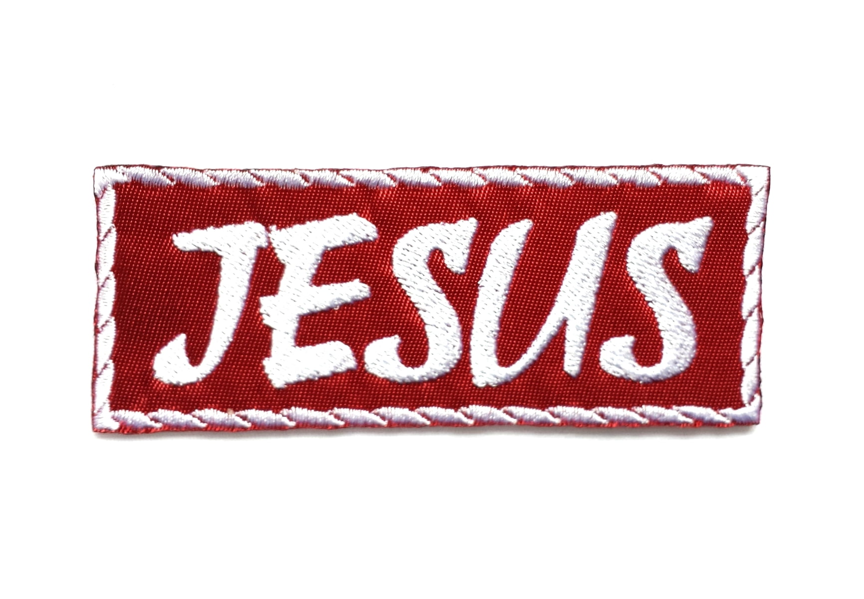 Jesus Christian Embroidered Iron On Patch - Walmart.com