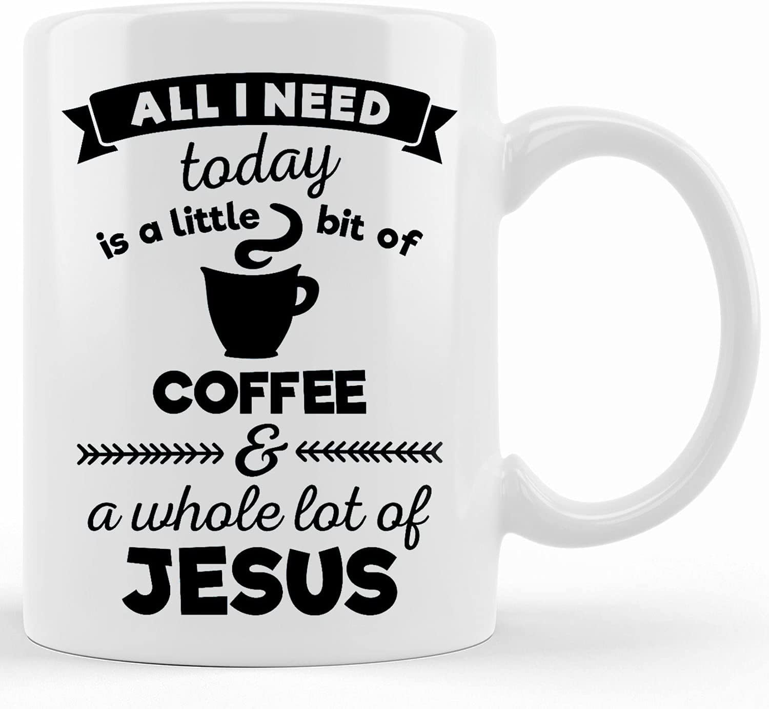 Jesus And Coffee, Coffee And Jesus, Christian Coffee Mug, Jesus Coffee ...