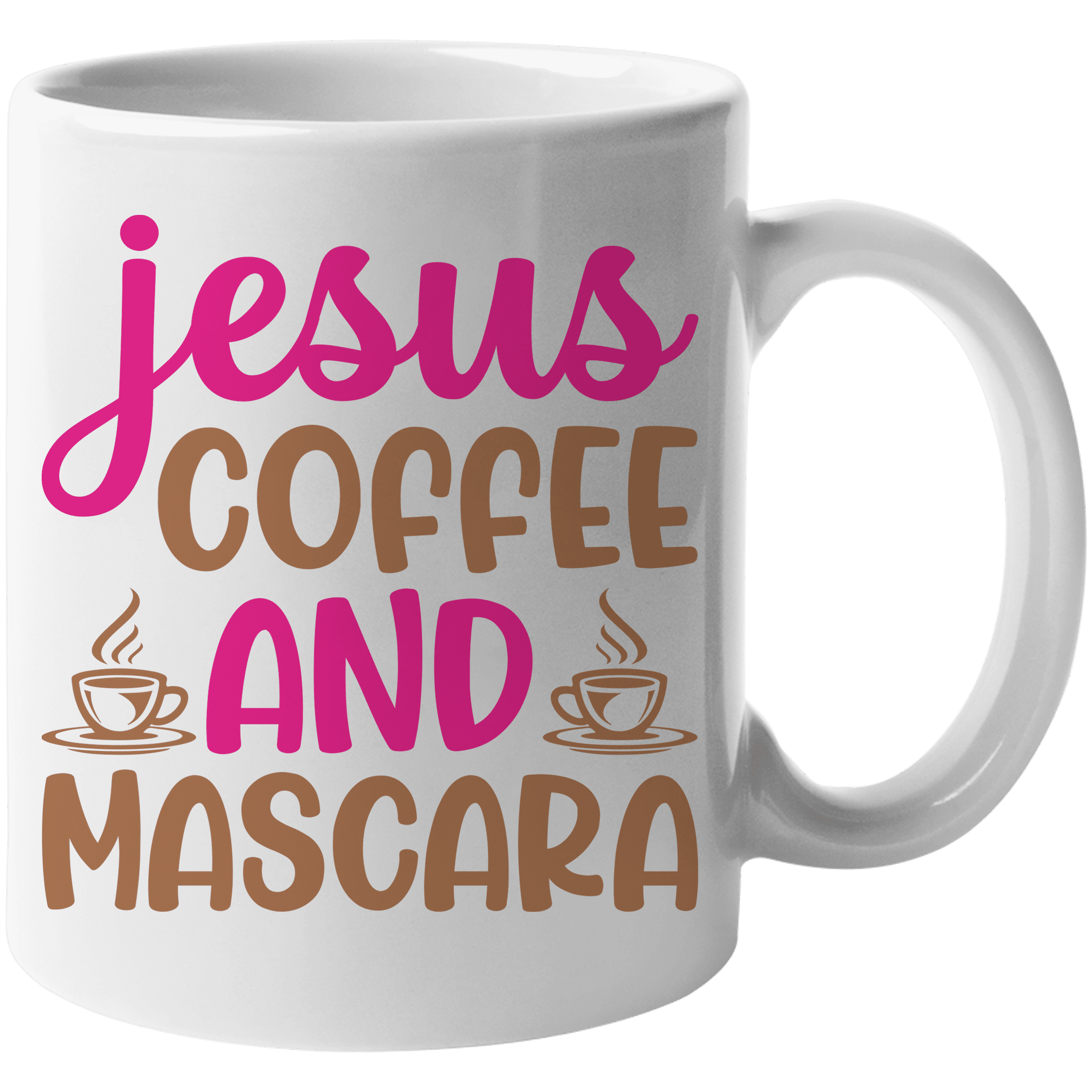 Jesus, Coffee and Mascara, Faith & Beauty Quote - Beauty Themed Merch ...