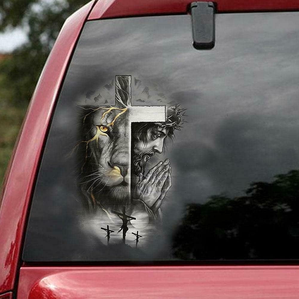 "chase graces studio Lion of Judah Transparent Decal, 6""x4"" Car ...