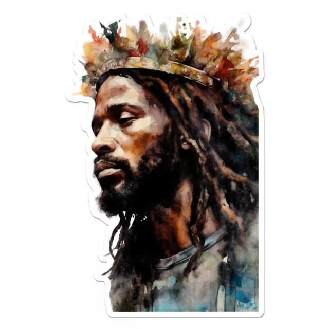 Jesus Crown Thorns Sticker Phone Decal Water Bottle Stickers Car Decals ...