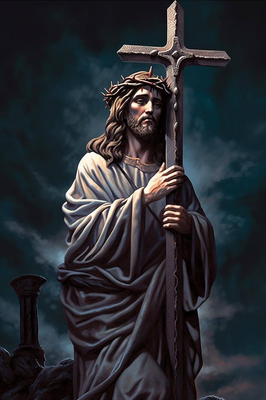 Jesus Diamond Painting Kits for Adults - Full Drill God Diamond ...