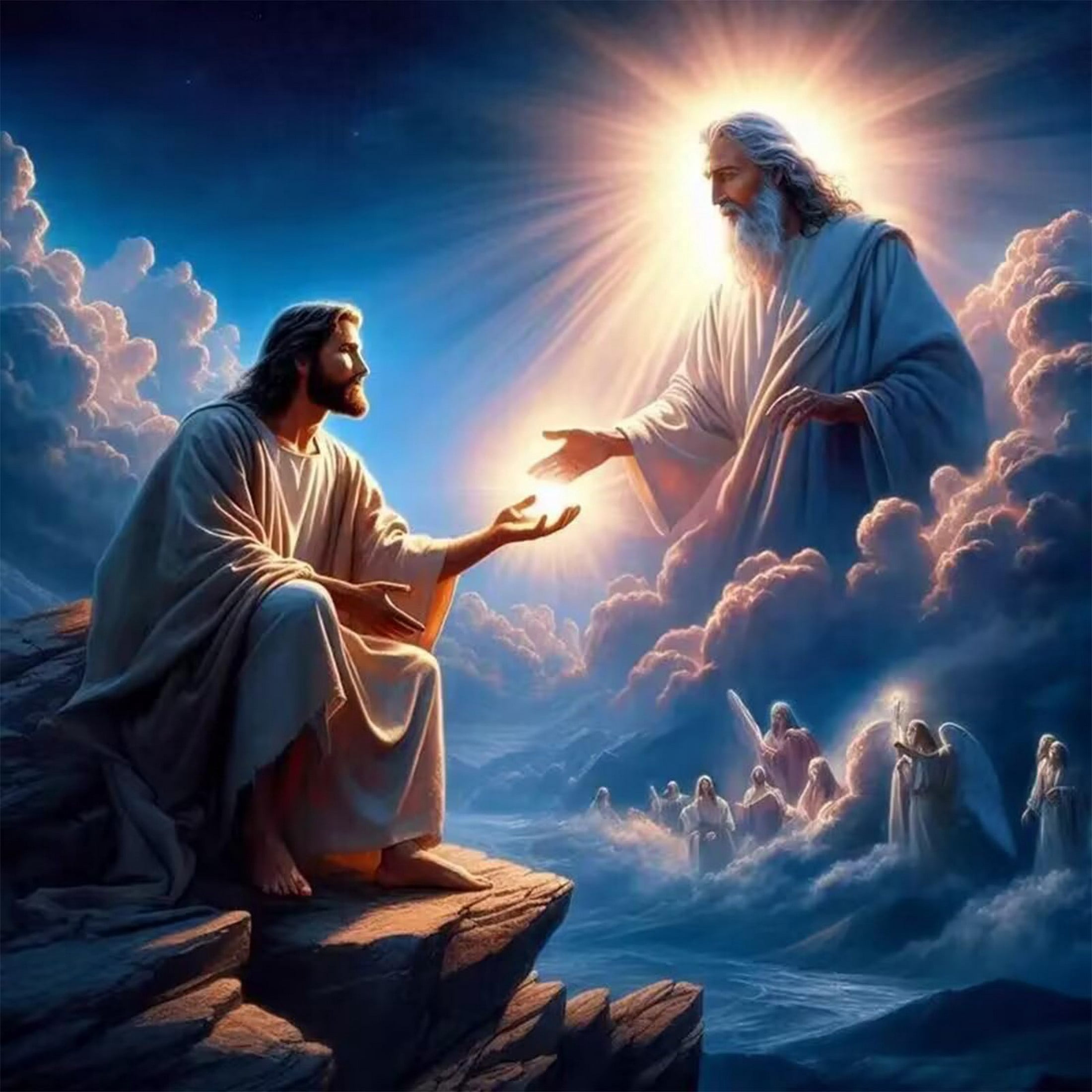 Jesus Diamond Painting Set (for Adults) 5D DIY Character Diamond Art ...