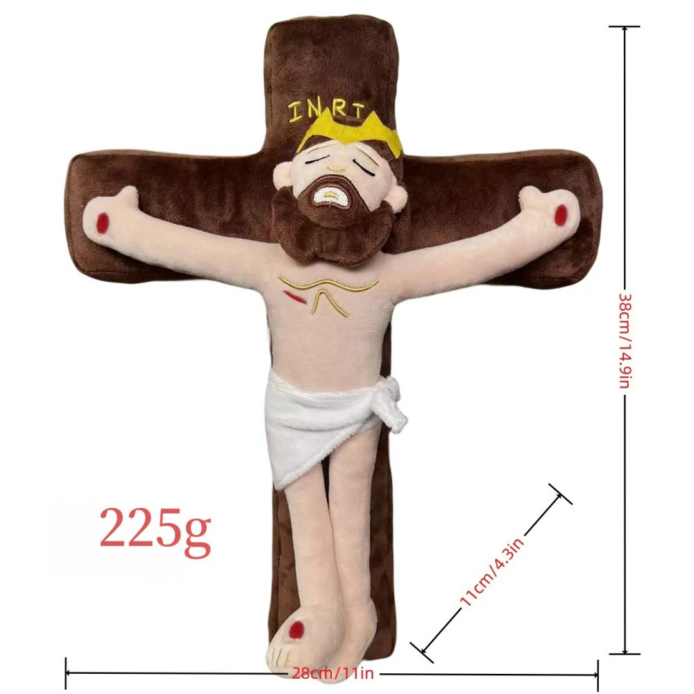 Jesus Doll Plush Religious Figure Christening Religious Easter ...