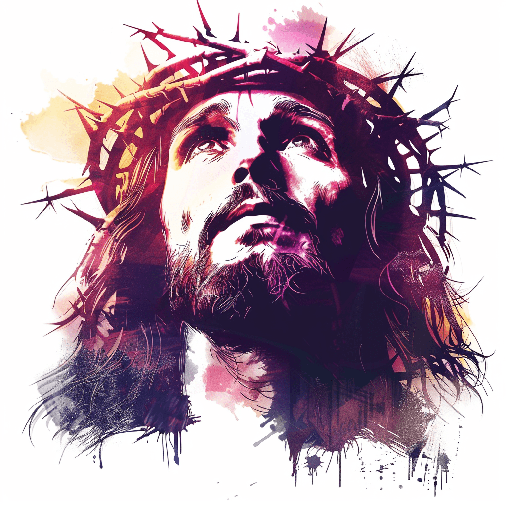 Jesus Face Car Decal Sticker – Christian Religious Auto Vinyl Art with ...
