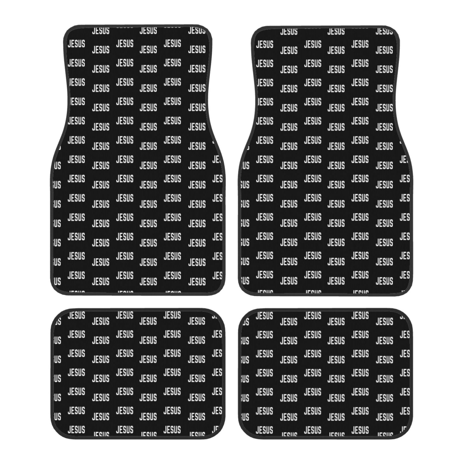 Jesus Floor Car Mat Universal Fit Car Floor Mats Fit for SUV Vans ...