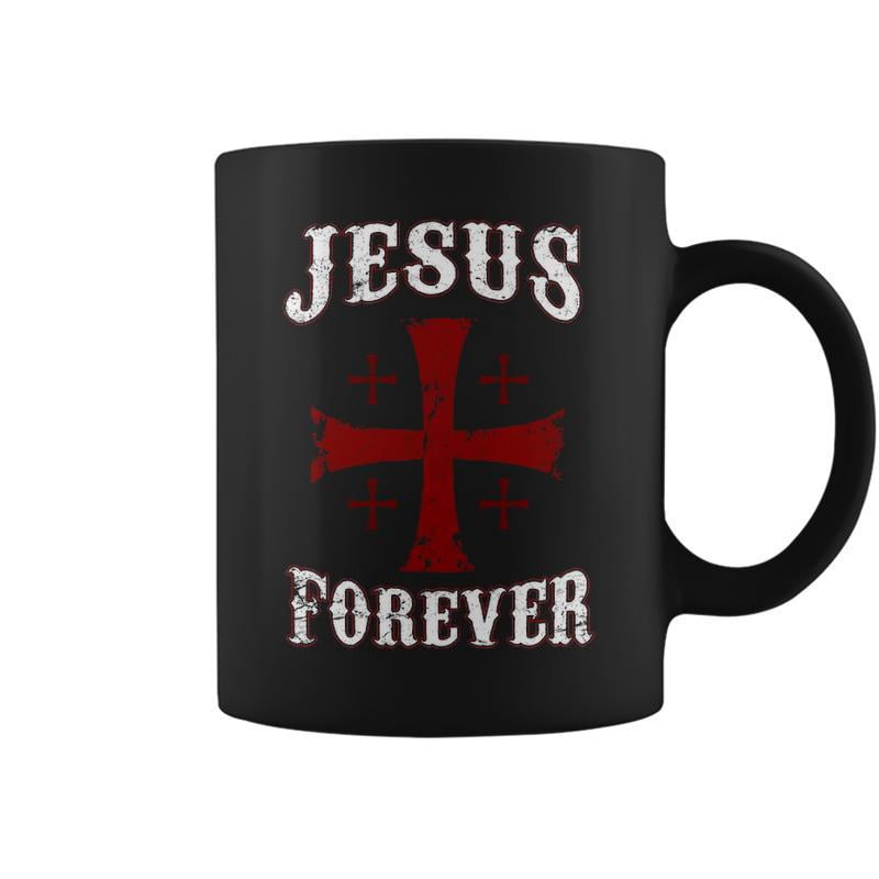 Jesus Forever Templar Coffee Mug - Walmart.com