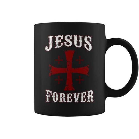 Jesus Forever Templar Coffee Mug - Walmart.com