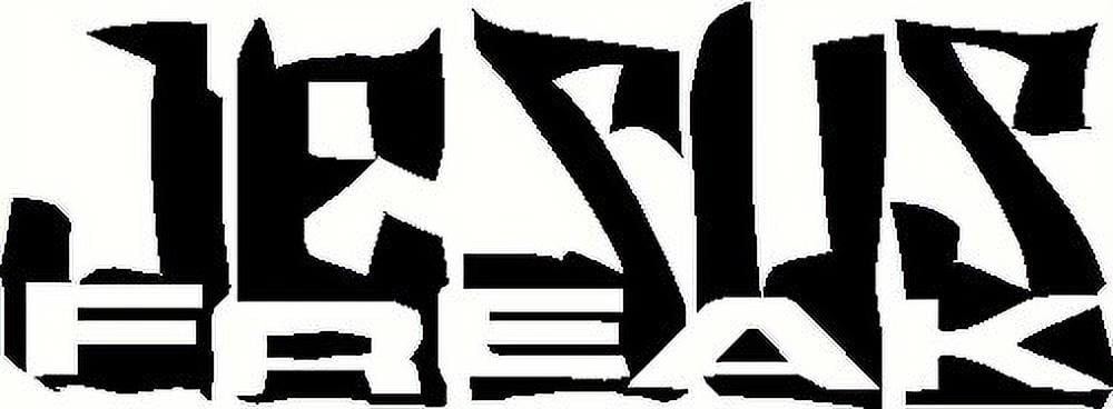 Jesus Freak Hard Hat Stickers PACK OF 3. Vinyl Decals by Scripture Wall ...