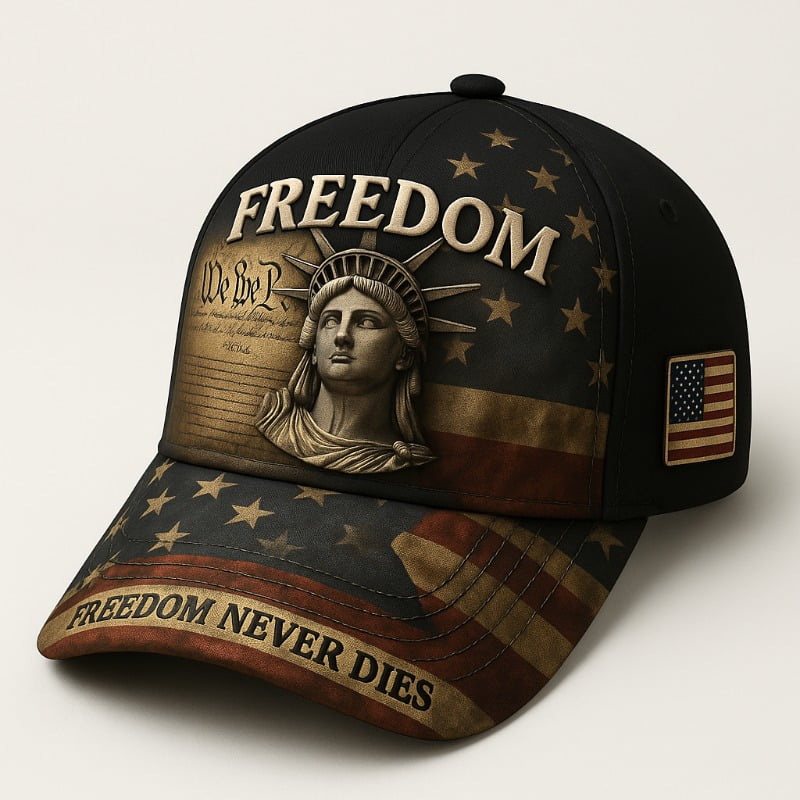 Jesus Freedom Never Dies Statue Of Liberty Cap - Walmart.com