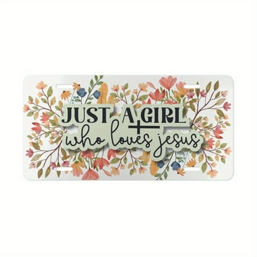 Do You Follow Jesus This Close - Funny Novelty Metal Vanity License Tag ...