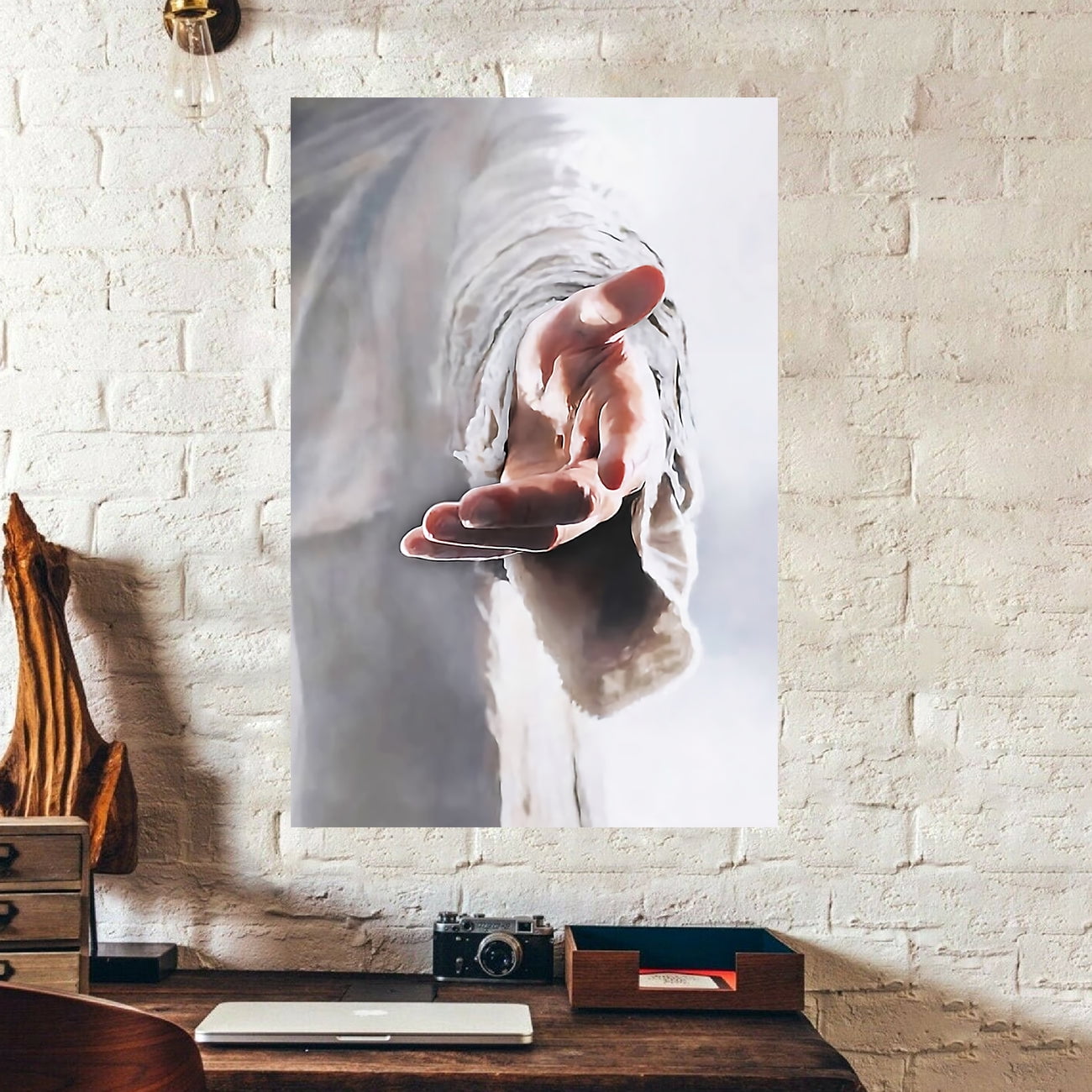 Jesus Give Me Your Hand Poster Jesus Poster 16 x 24 Inch Poster ...
