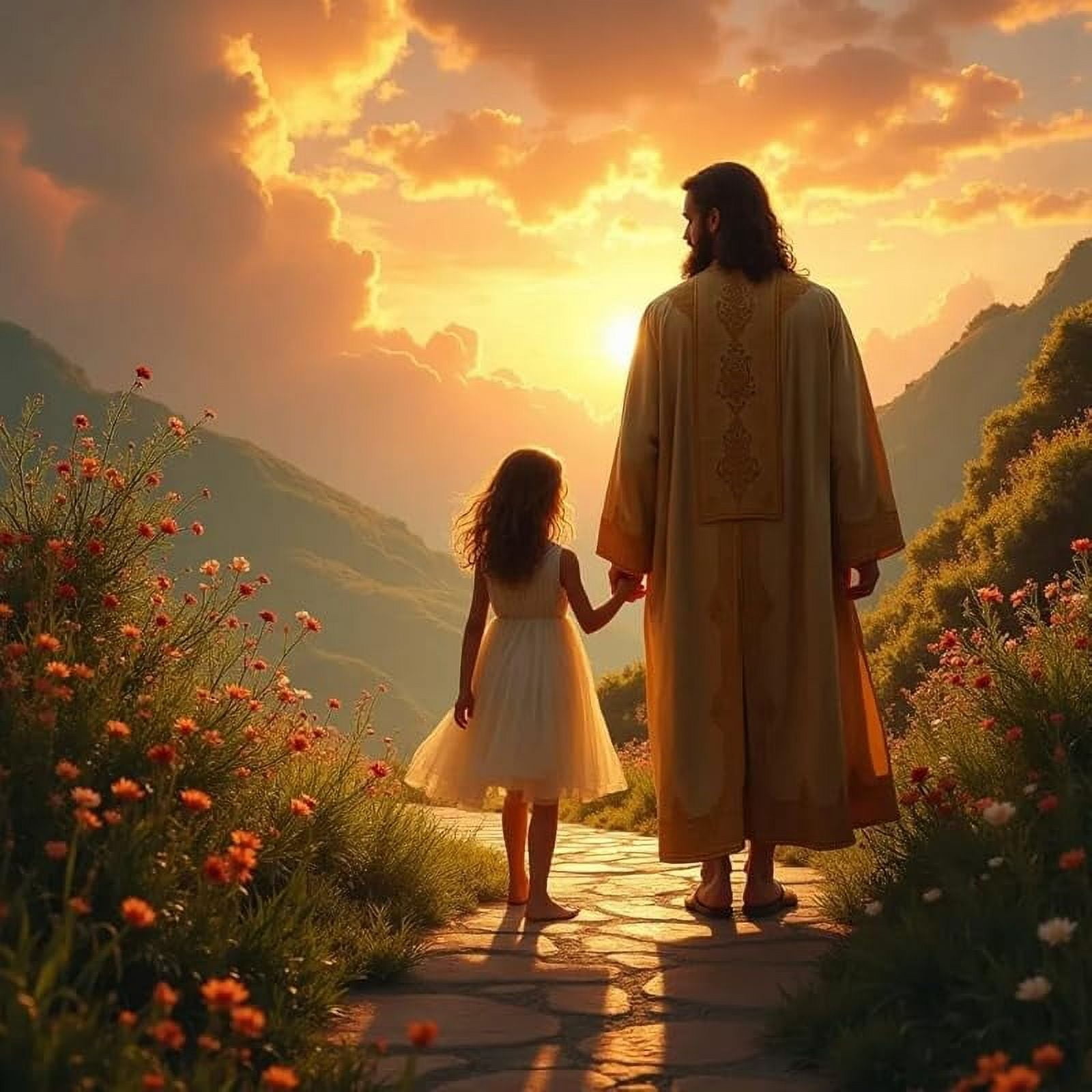Jesus Guides The Gospel of John 1000 Pieces of Adult Puzzles, Game ...